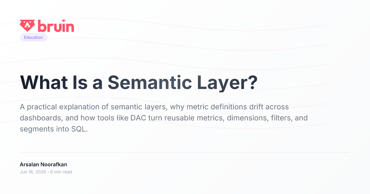What Is a Semantic Layer?